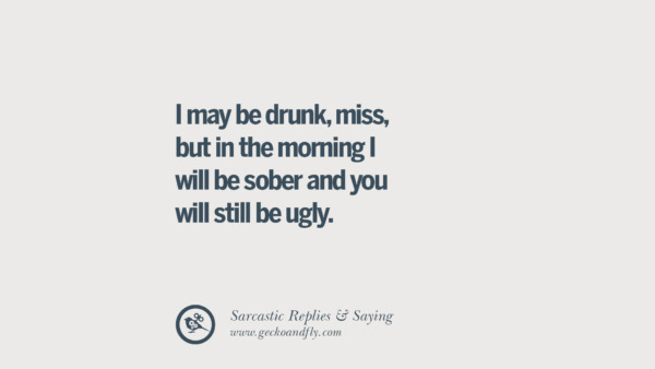 65 Funny Non-Swearing Insults And Sarcastic Quotes