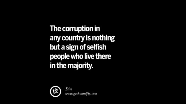 42 Anti Corruption Quotes For Politicians On Greed And Power