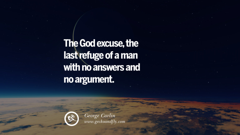 42 Funny Atheist Quotes About God's Existence, Fate And Life
