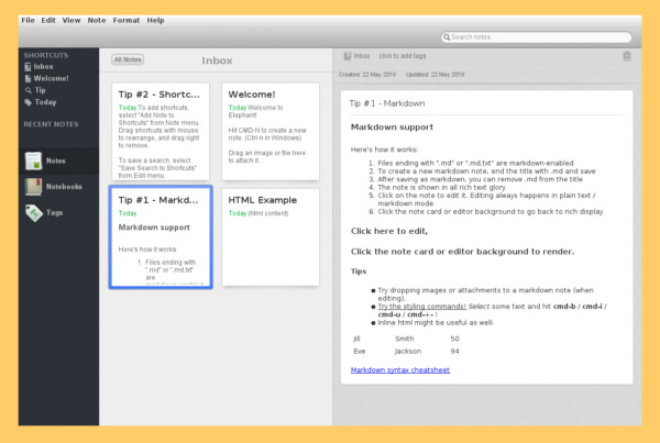 17 Free Note Taking Software For Windows - Evernote Alternatives
