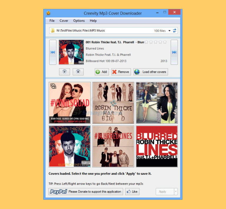 5 Free Automatic MP3 Album Cover Art Downloaders