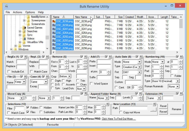 8 Freeware To Batch Rename Multiple Files in Windows