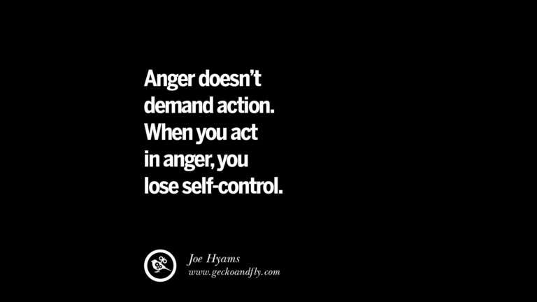 41 Quotes On Anger Management, Controlling Anger, And Relieving Stress