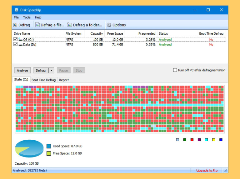9 Free Smart Defrag For Windows SSD And Hard Disk