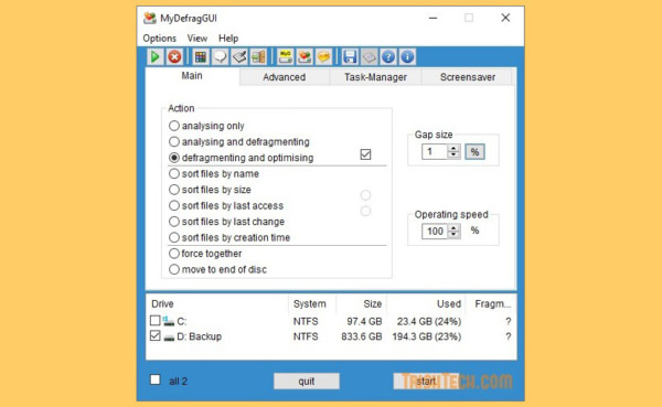 9 Free Smart Defrag For Windows SSD And Hard Disk