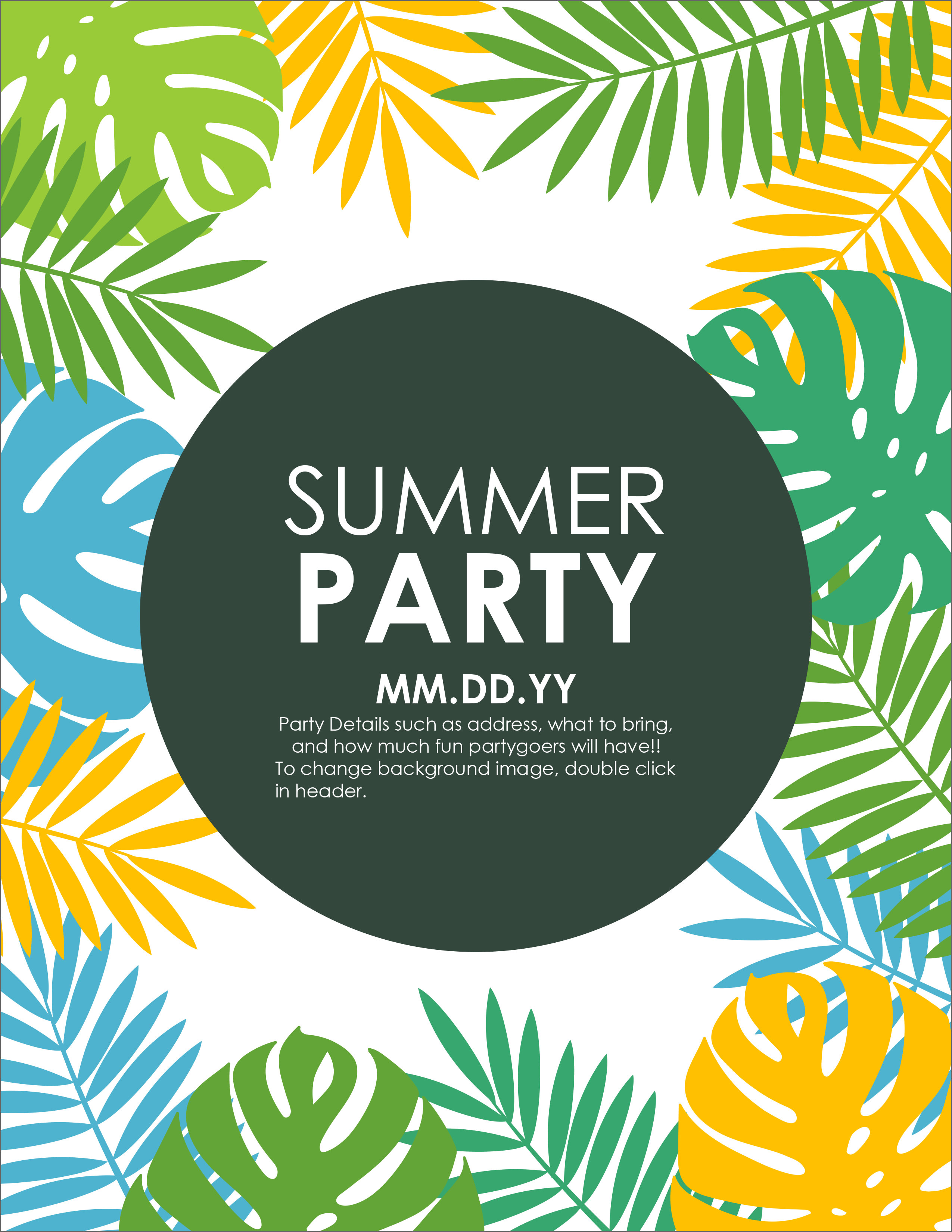 Flyer Templates For Word