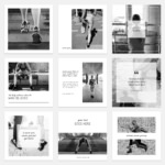 19 Free Instagram Square Templates For Social Media Influencers
