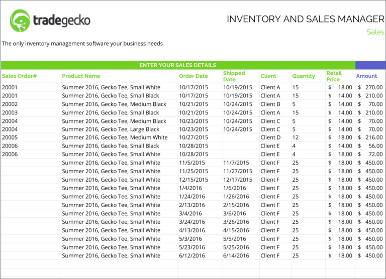 13 Free Stock Inventory And Checklist Templates For SME Businesses