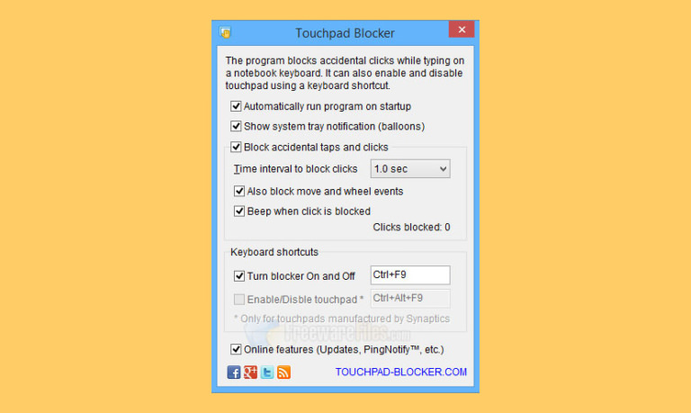 4 Free Tools To Disable Laptops Touchpad Or Trackpad 1699