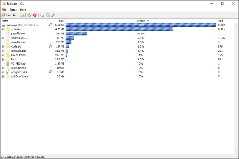 12 Free Disk Usage Analyzer Tools For PC, Network & NAS Storage