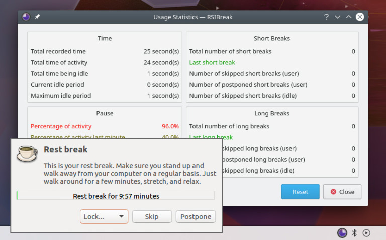 10 Free 'Take A Break' Reminders - Relieve Tired Eyes And Prevent Repetitive Strain Injury