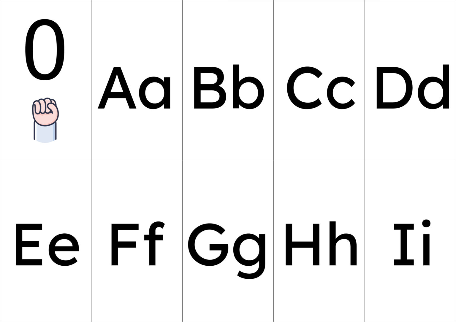 85 FREE Minimalist Flash Cards & Tracking Worksheets