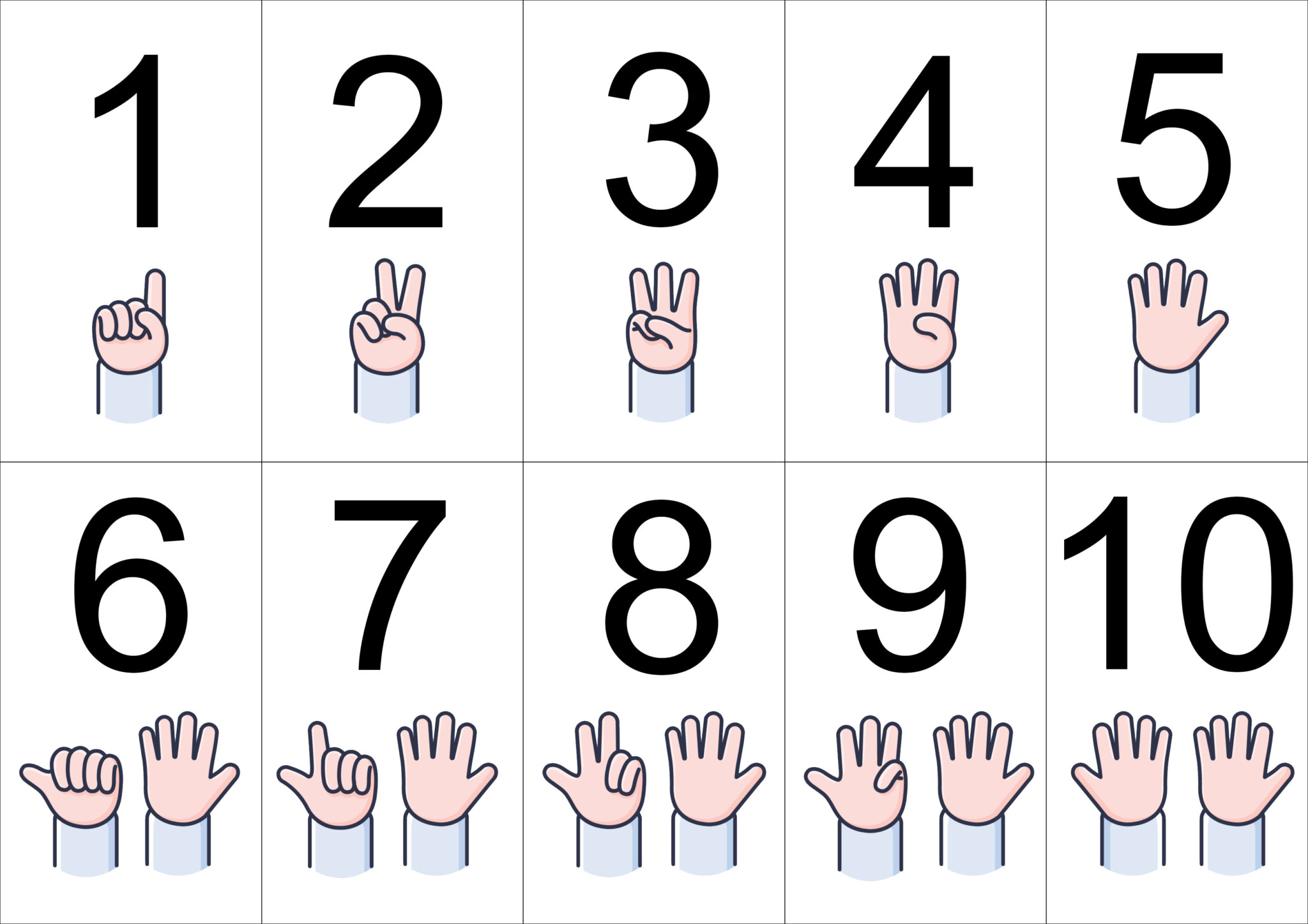 85 FREE Minimalist Flash Cards & Tracking Worksheets