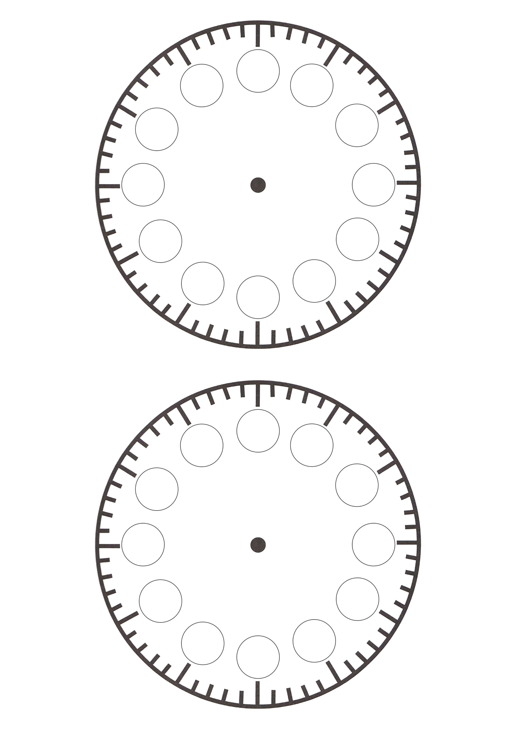 Printable Telling Time Worksheets And IKEA TROMMA Clock Face Template