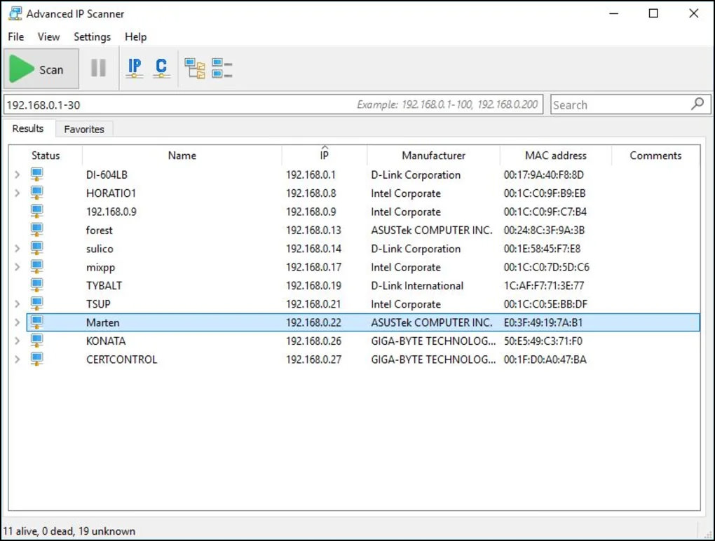 6 Free Advanced IP Scanner - Scan For Ports, Networks, & IP Address