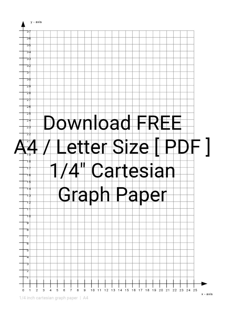 14 Free Printable Graph Paper Templates [ PDF ]