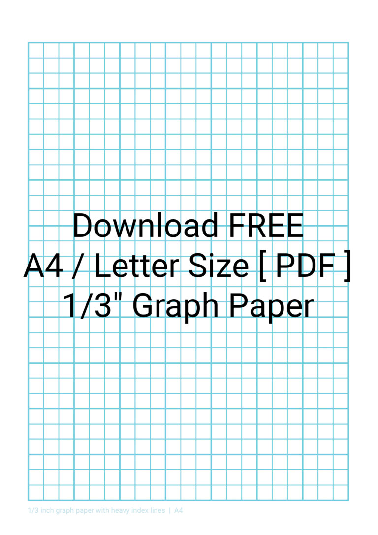 14 Free Printable Graph Paper Templates [ PDF ]