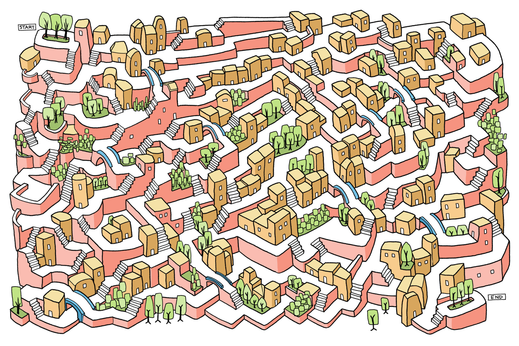 13 Creative Maze And Labyrinth Puzzles [ Download ]