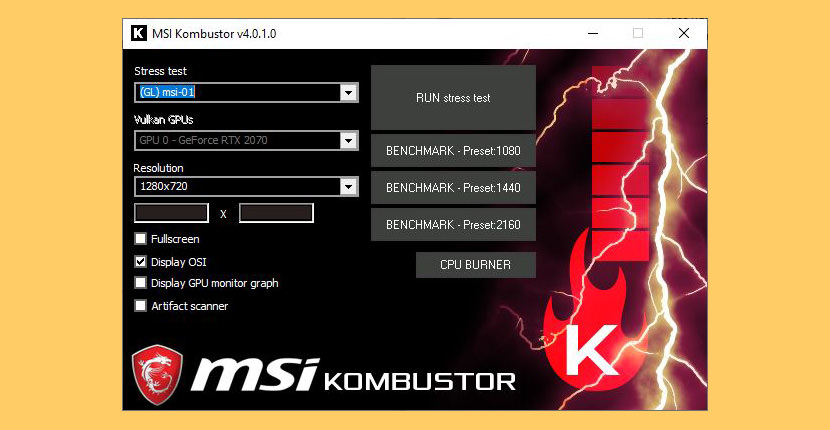 8 Free GPU Burn-in and Artifact Scanner Tools - Check Memory Errors & Overclocking Stability